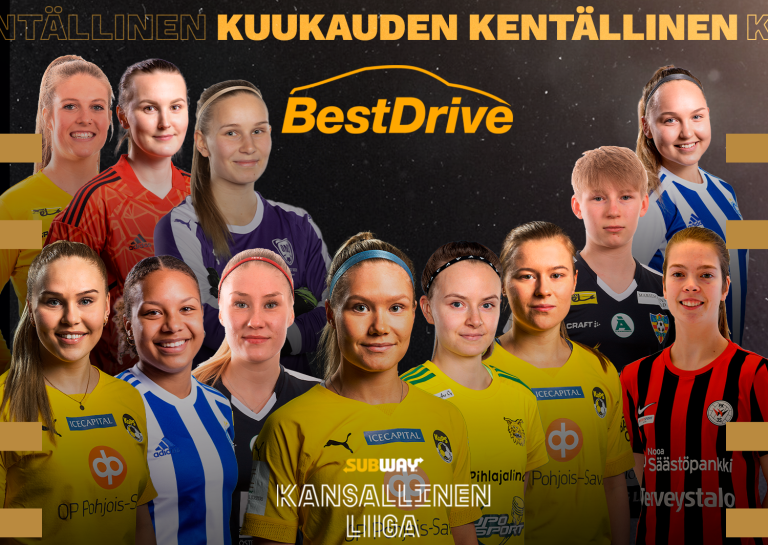 Best Drive elokuun kentällisen äänestys käynnissä - Kansallinen Liiga